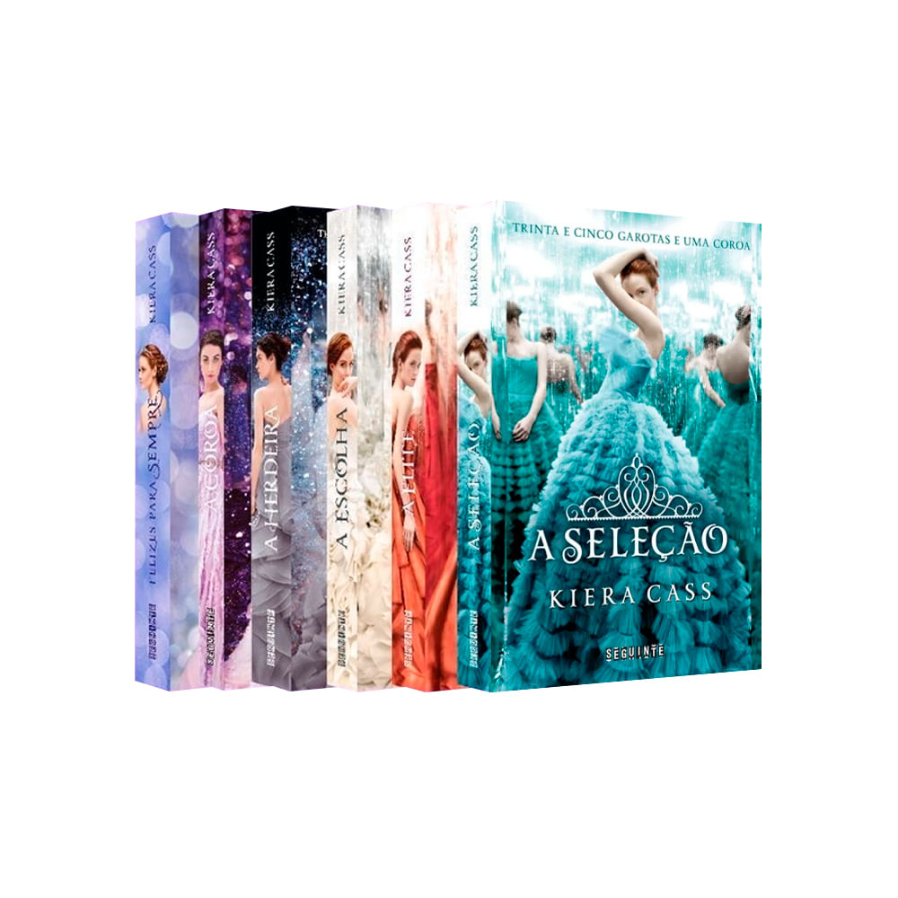 Coleção Especial 6 Livros A Seleção Kiera Cass Seguinte