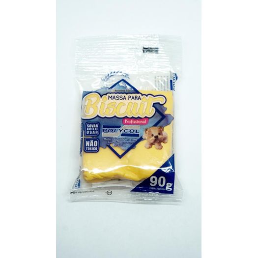 Massa De Biscuit 90 Gramas Amarelo Ouro - Livrarias Curitiba