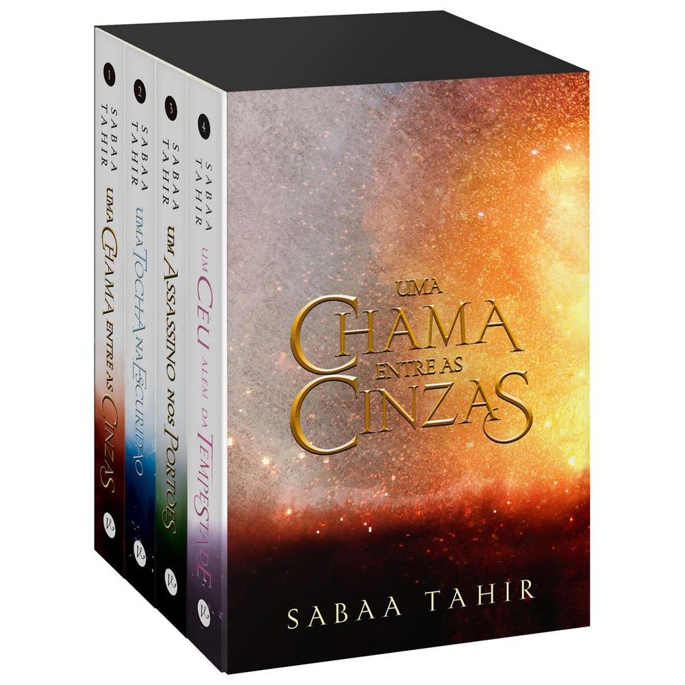 Box Uma Chama Entre As Cinzas - Livrarias Curitiba