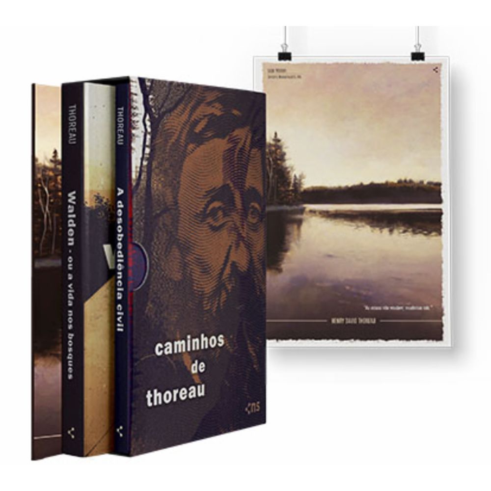 Box Caminhos De Thoreau - Livrarias Curitiba