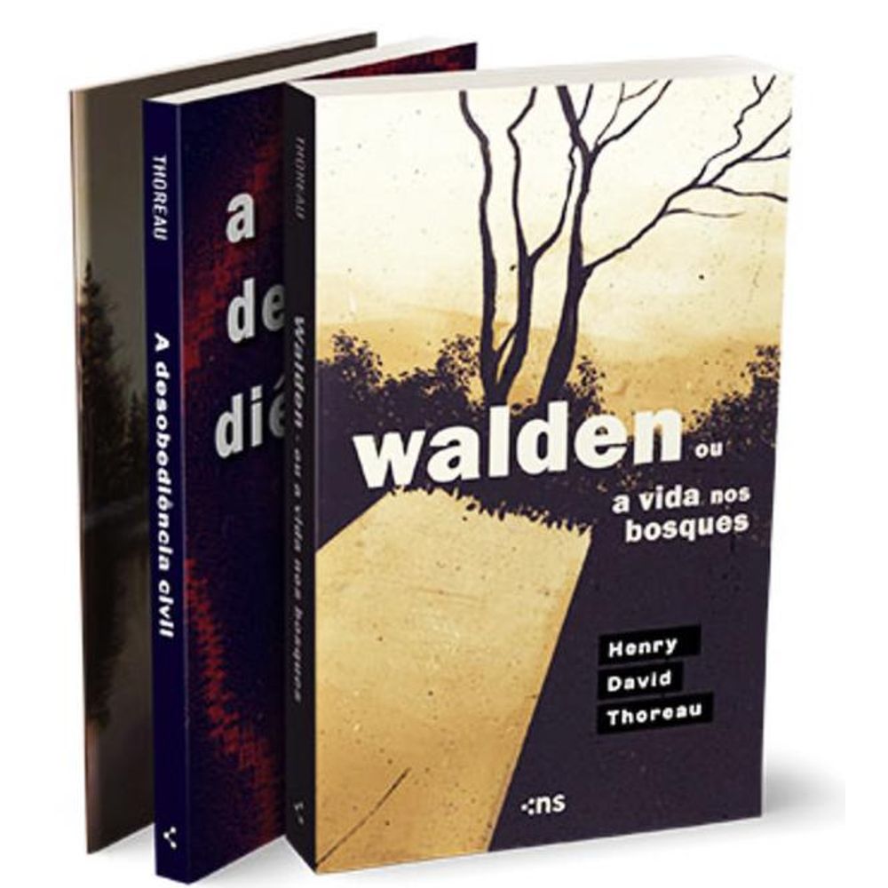 Box Caminhos De Thoreau - Livrarias Curitiba