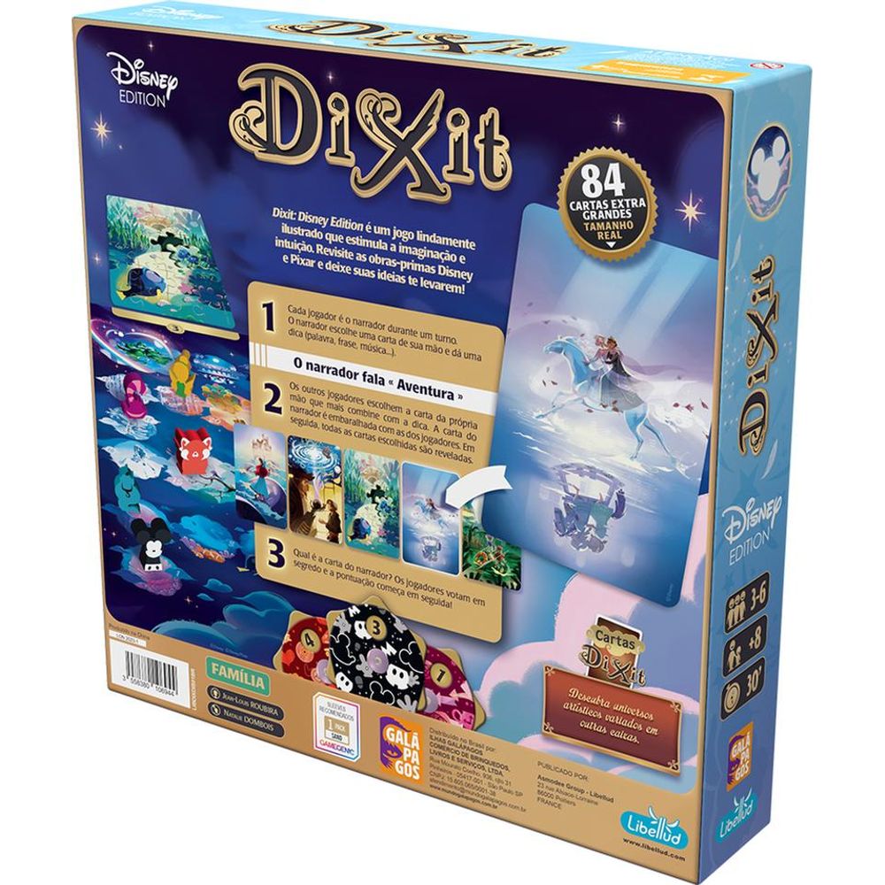 Dixit: Disney Edition - Galápagos - Livrarias Curitiba