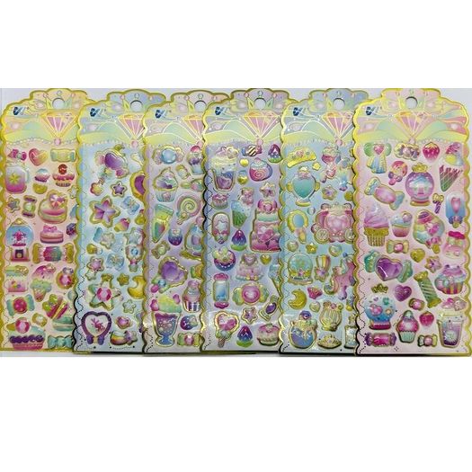 Adesivo Candy Ploc Coloridos Diversos Modelos~ - Livrarias Curitiba