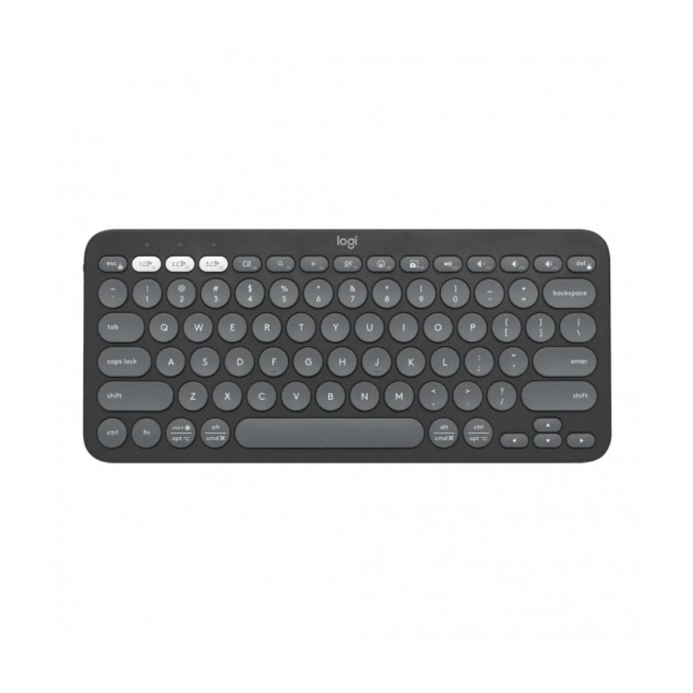 Teclado Wireless K380 Layout Us Grafite - Logitech - Livrarias Curitiba