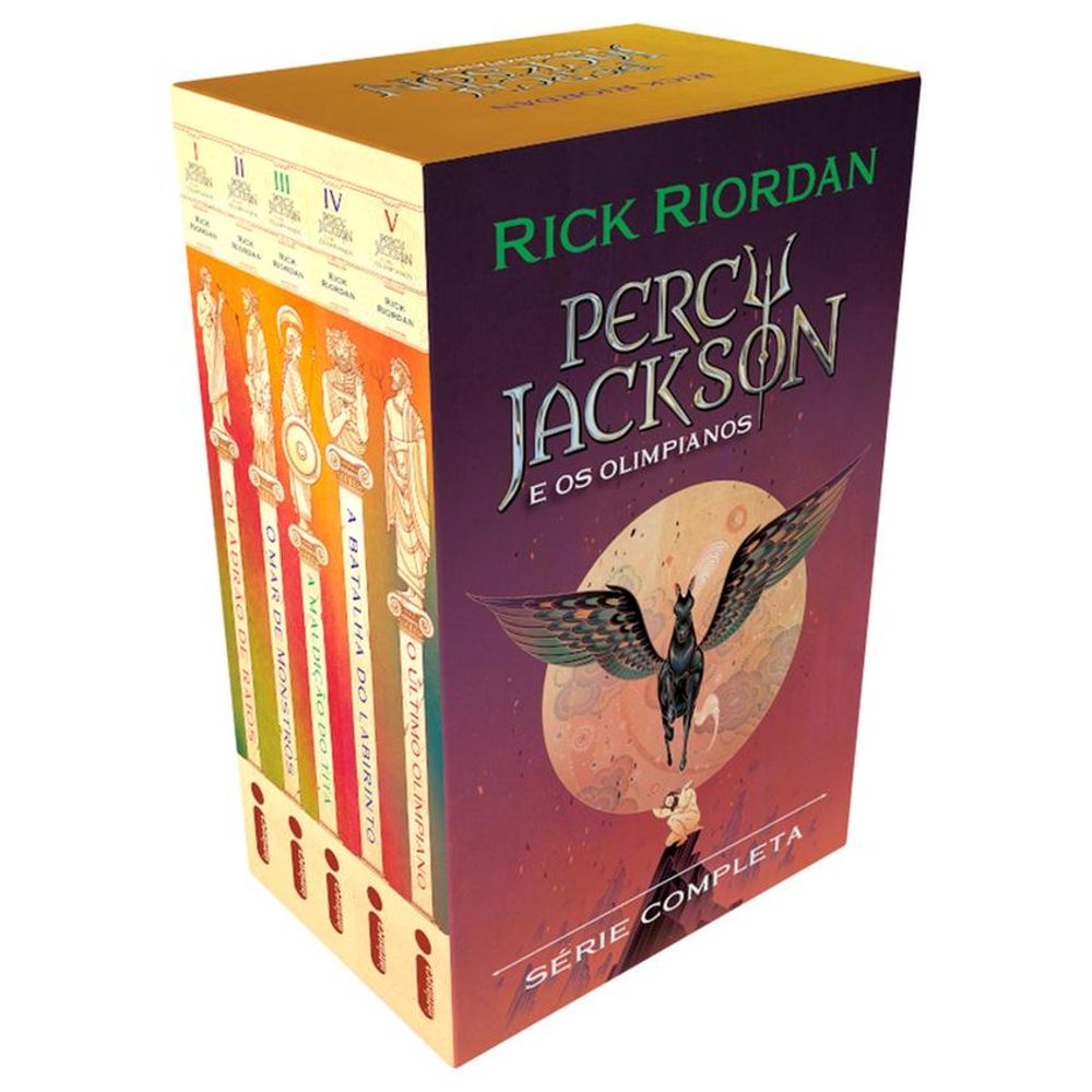 Nova Edição - Box Percy Jackson E Os Olimpianos - Livrarias Curitiba