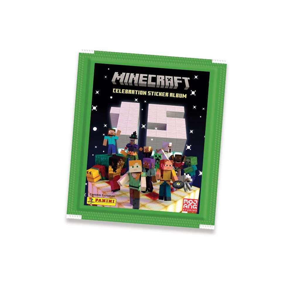 Minecraft - Envelopes Soltos - Panini Colecionavel - Livrarias Curitiba