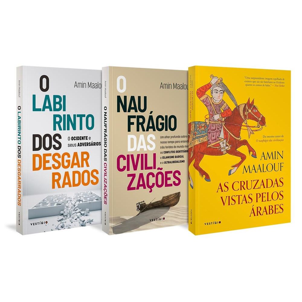 Kit Amin Maalouf - Livrarias Curitiba