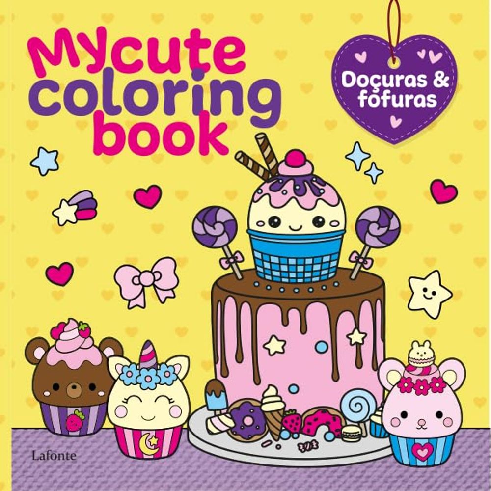 My Cute Coloring Book - Livrarias Curitiba