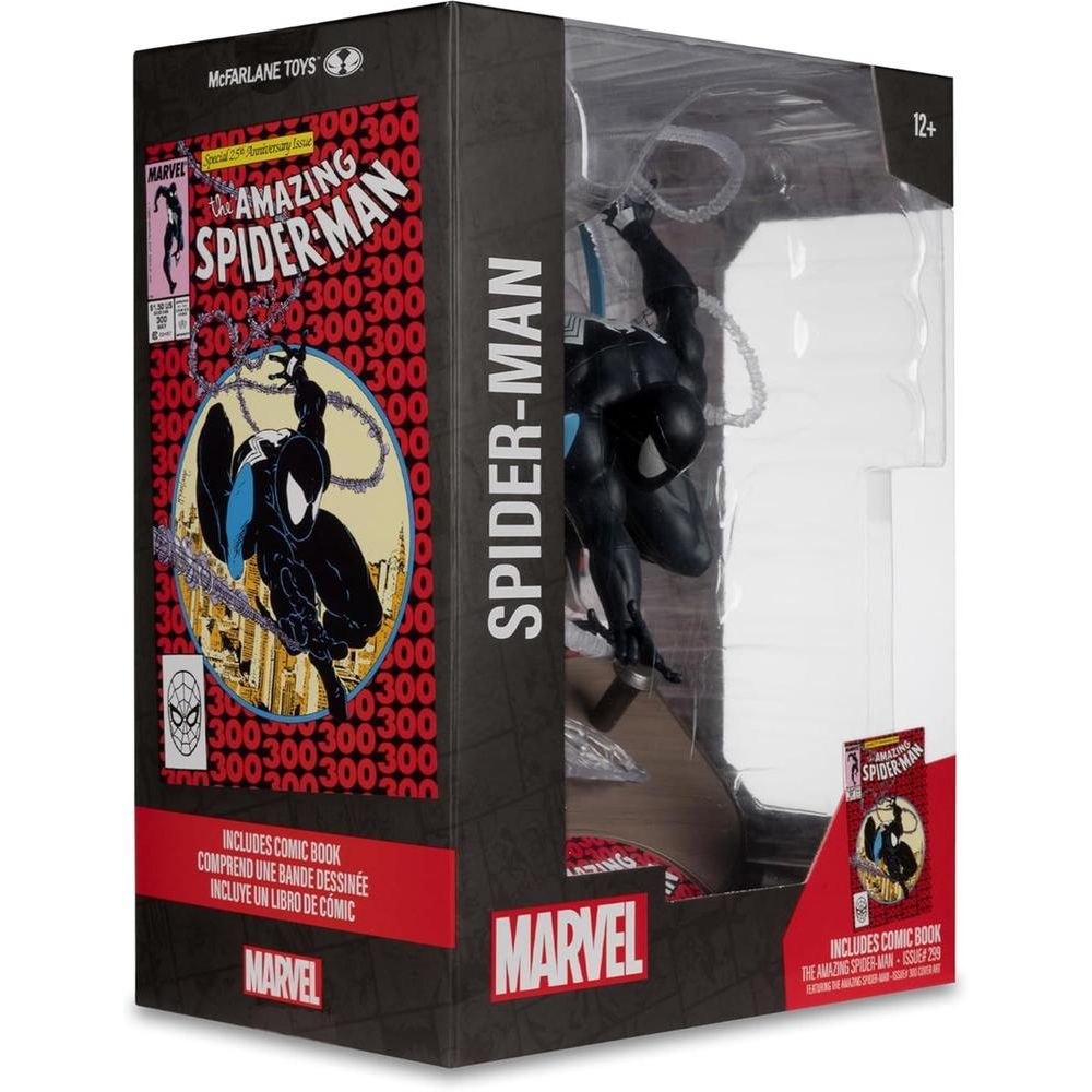 Spider-Man Symbiote Suit By Todd Mcfarlane - Marvel Comics - 1/6 Scale - Mcfarlane - Livrarias ...