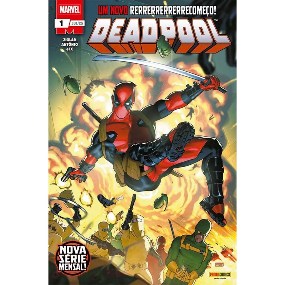 Deadpool (2025) 1 - Livrarias Curitiba